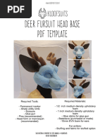 Simple Moving Mouth Puppet | PDF | Sewing | Manufactured Goods