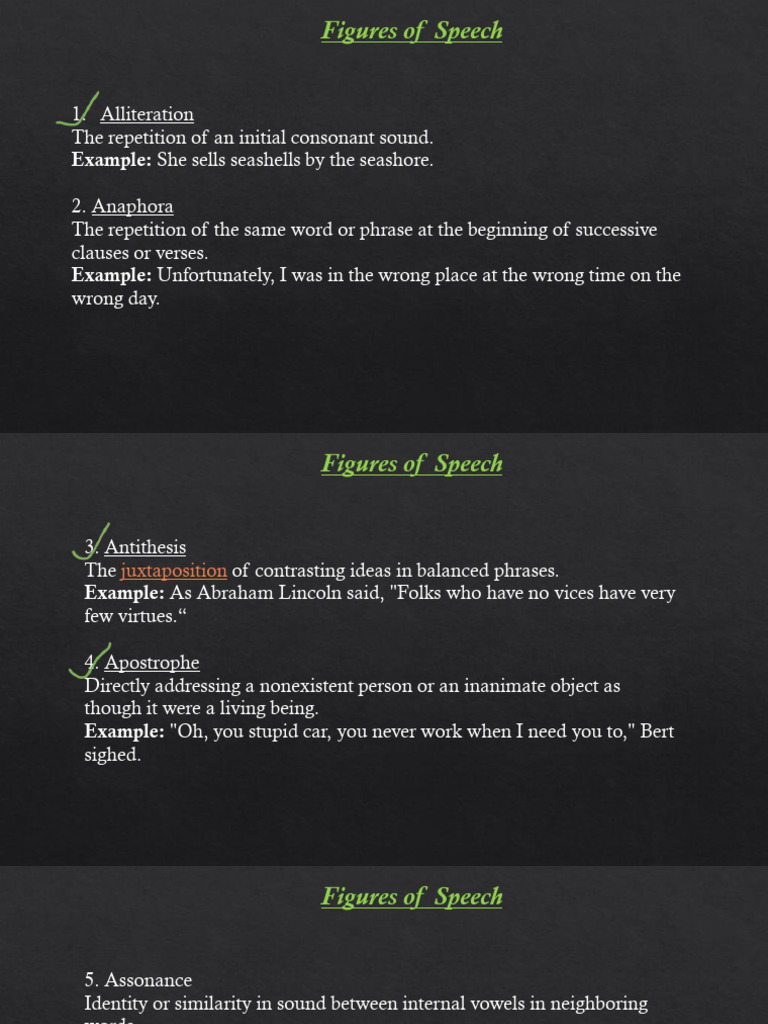 figure of speech | PDF | Linguistics | Rhetorical Techniques