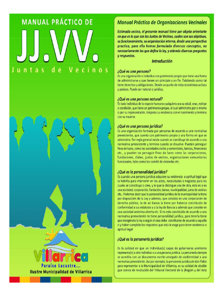 Manual Practico Juntas Vecinos-1 | PDF