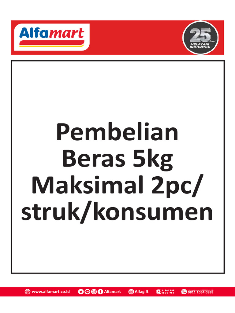 POP Informasi Beras | PDF