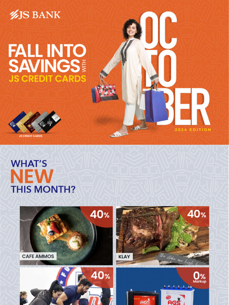 JS Credit Card October 2024 Newsletter | PDF | Credit Card | Financial ...