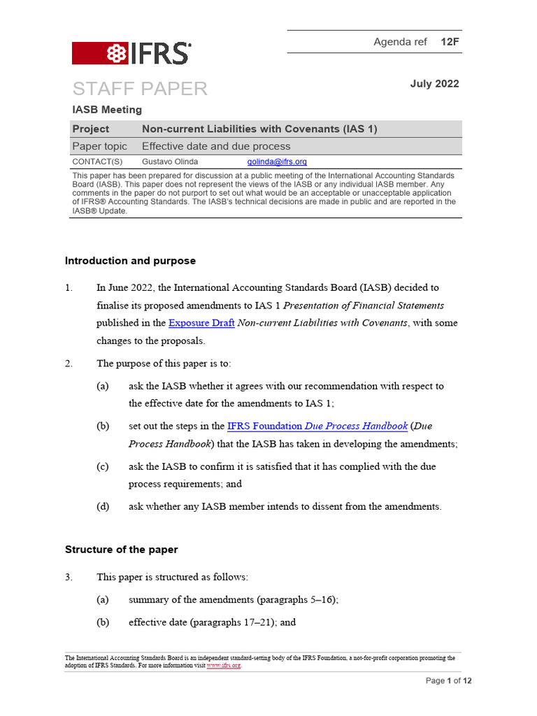 Ap12f Nc Liabilities With Covenants Effective Date and Due Process ...