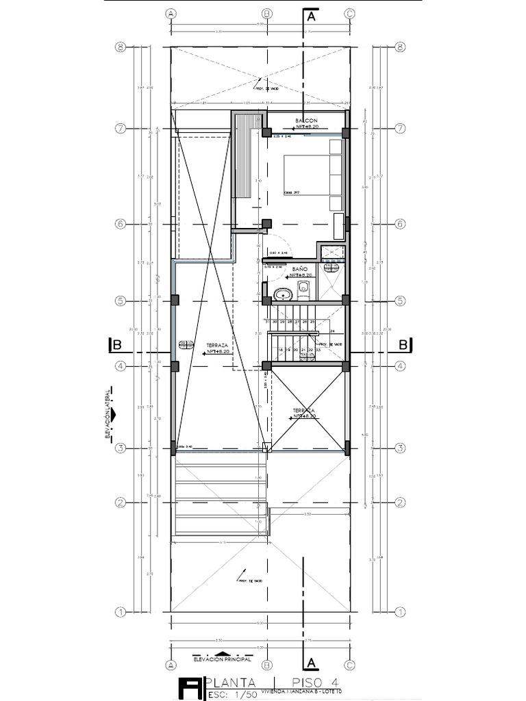 01.arquitectura 4to Pisol | PDF