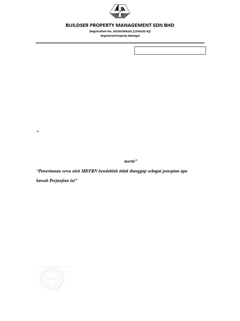 Notis Peringatan B 13 08 | PDF