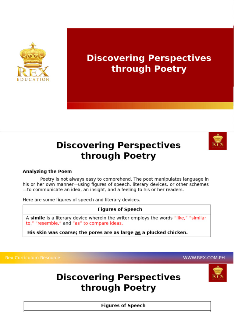 Discovering+Perspectives+through+Poetry | PDF | Poetry | Metaphor