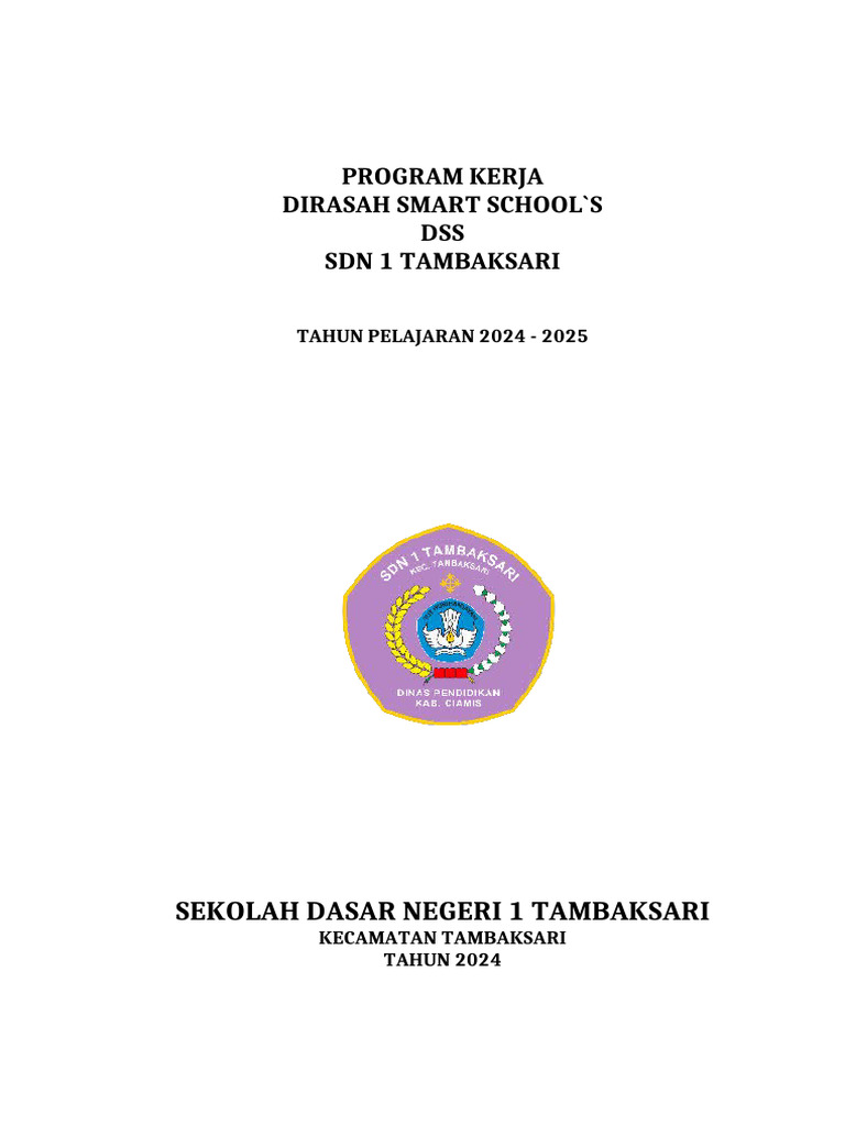 1 JILID Program DSS 24 | PDF