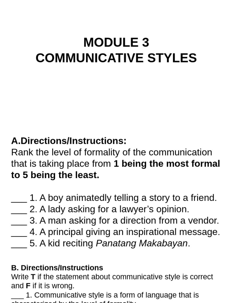 Mod 3 Eng9 Quiz | PDF