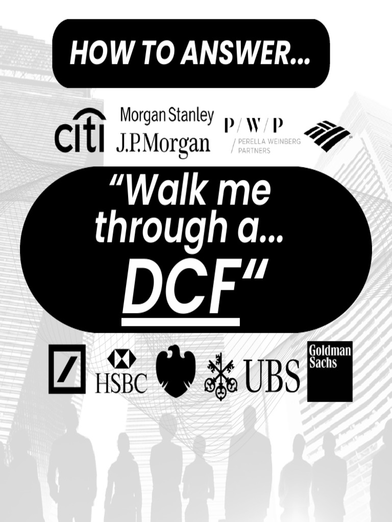 DCF Model Walkthrough Guide | PDF | Discounted Cash Flow | Valuation ...