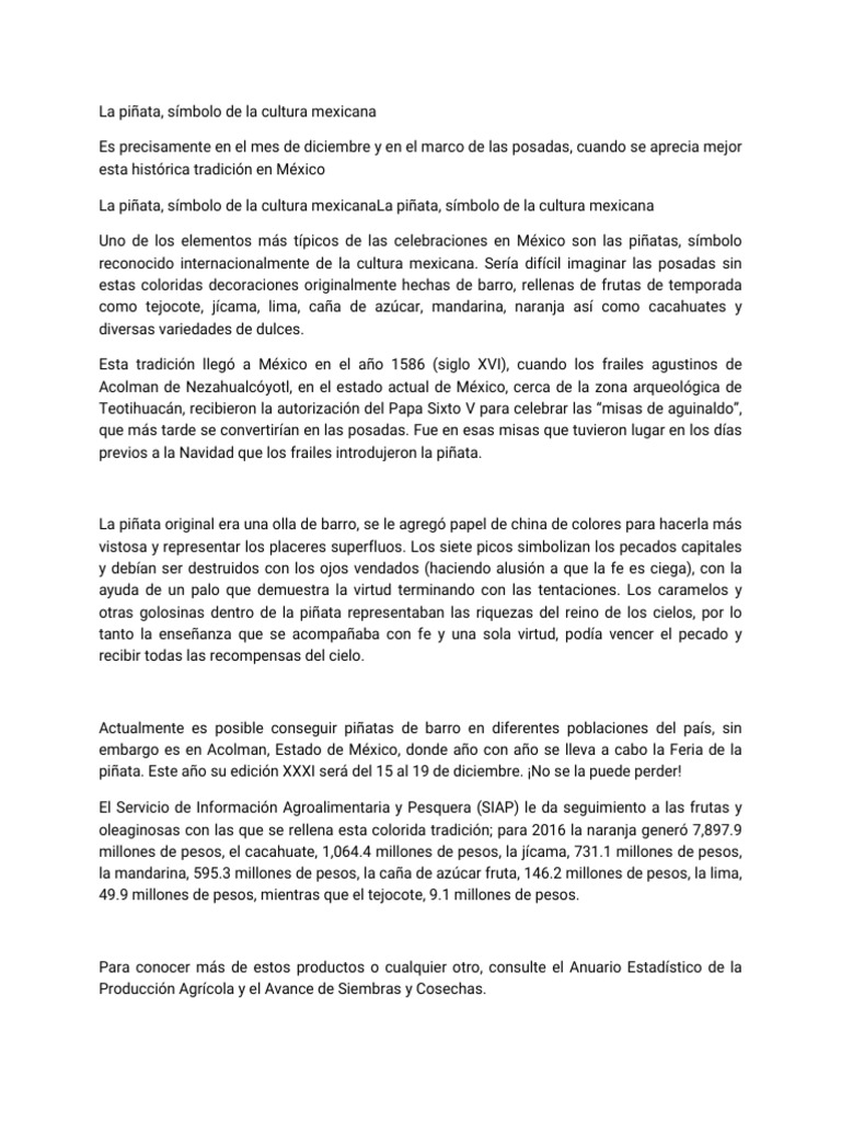 La Piñata, símb-WPS Office | PDF