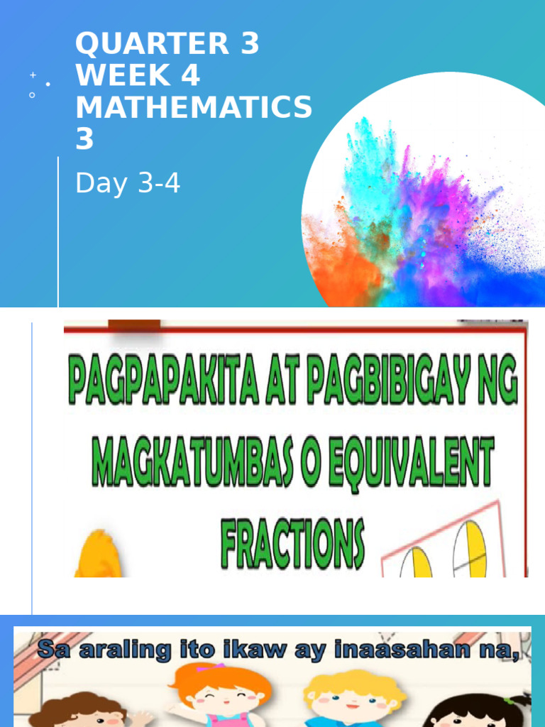 Quarter 3 Week 4 Math Day 3 4 DMC | PDF