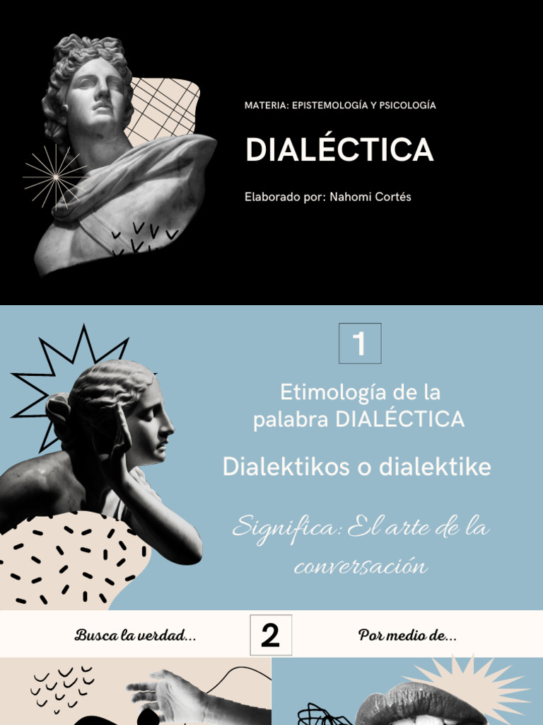 Dialéctica | PDF | Dialéctico | Conocimiento