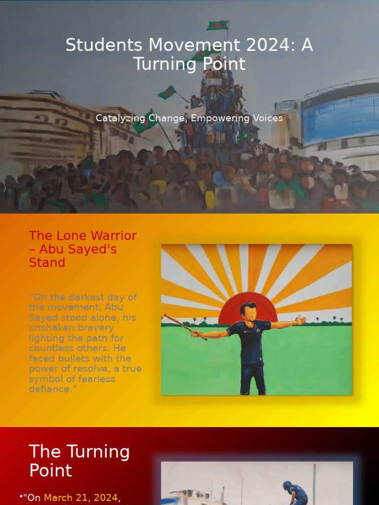 Students Movement 2024 | PDF