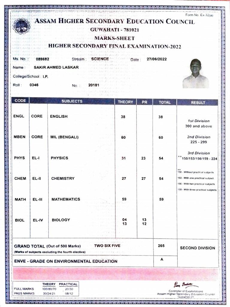 Certificate Pdf Science
