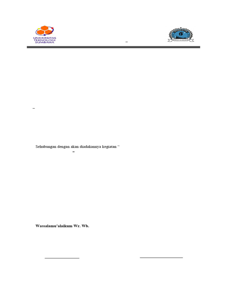 Undangan Bapak Sofan Shopian | PDF