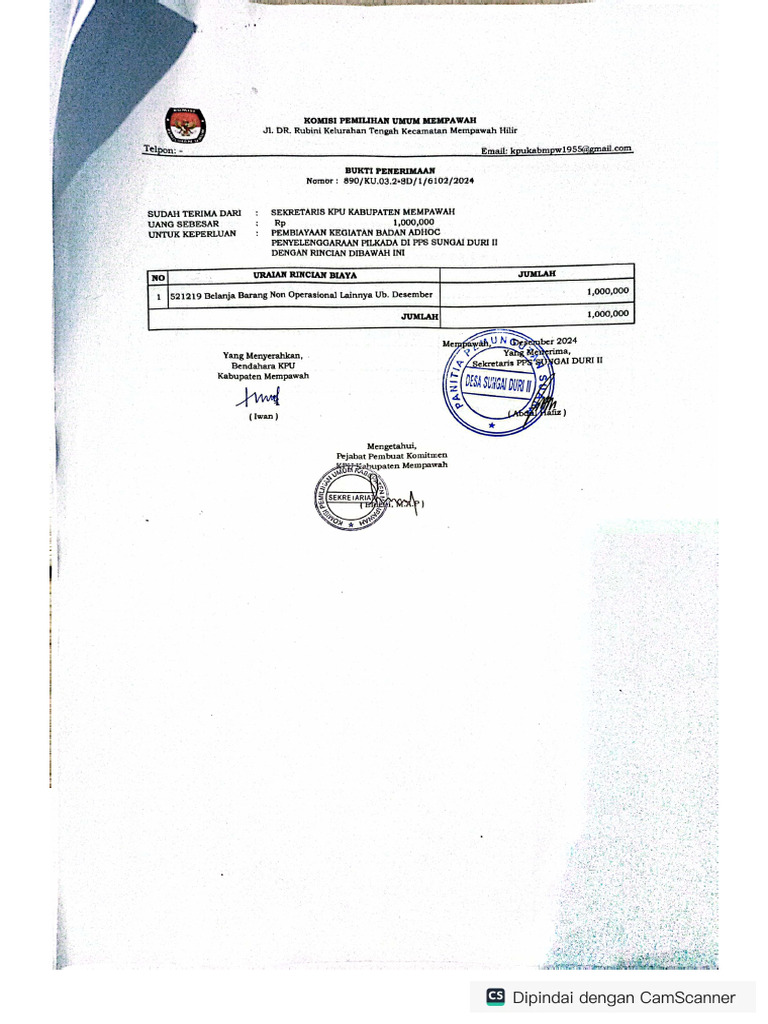 BP Desember Non Sharing | PDF