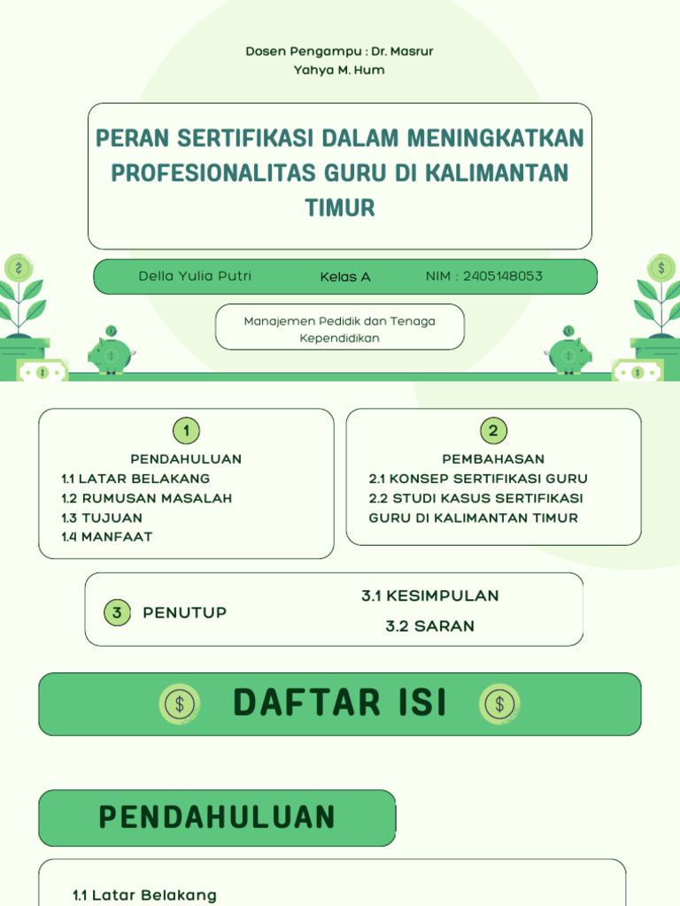 Della Yulia Putri - 2405148053 Tugas Dr. Masrur | PDF