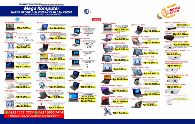 Brosur Laptop | PDF
