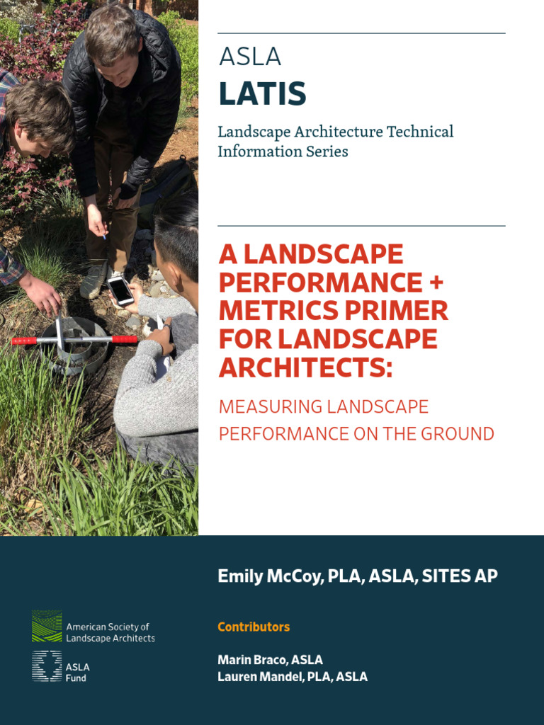 Landscape Performance Metrics Guide | PDF | Sustainability | Ecosystem