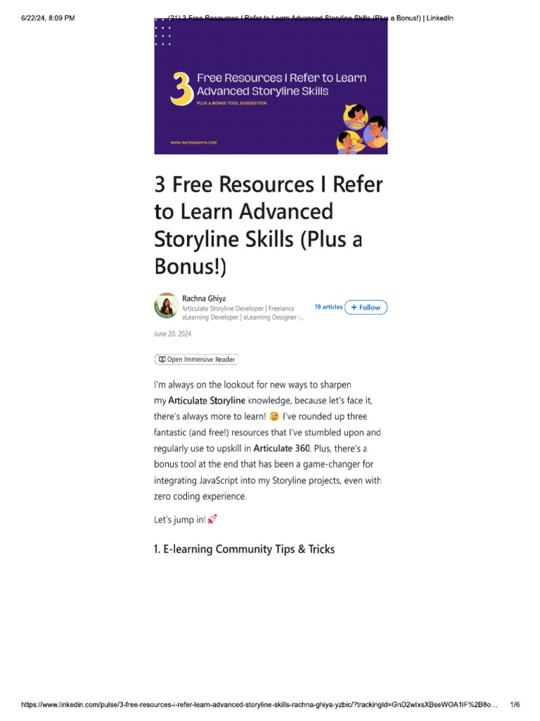 Advanced Storyline Skills | PDF