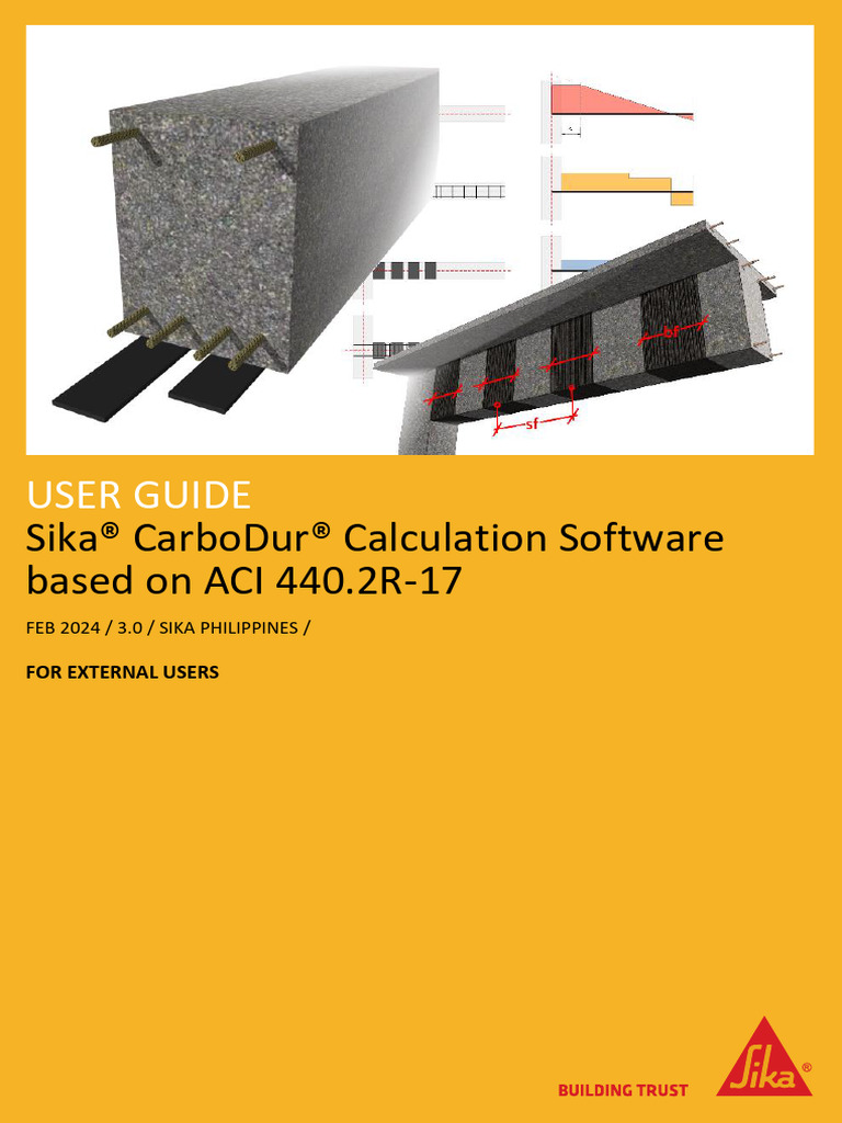 User Guide Sika Carbodur ACI440.2R-17-Philippines | PDF | Beam ...