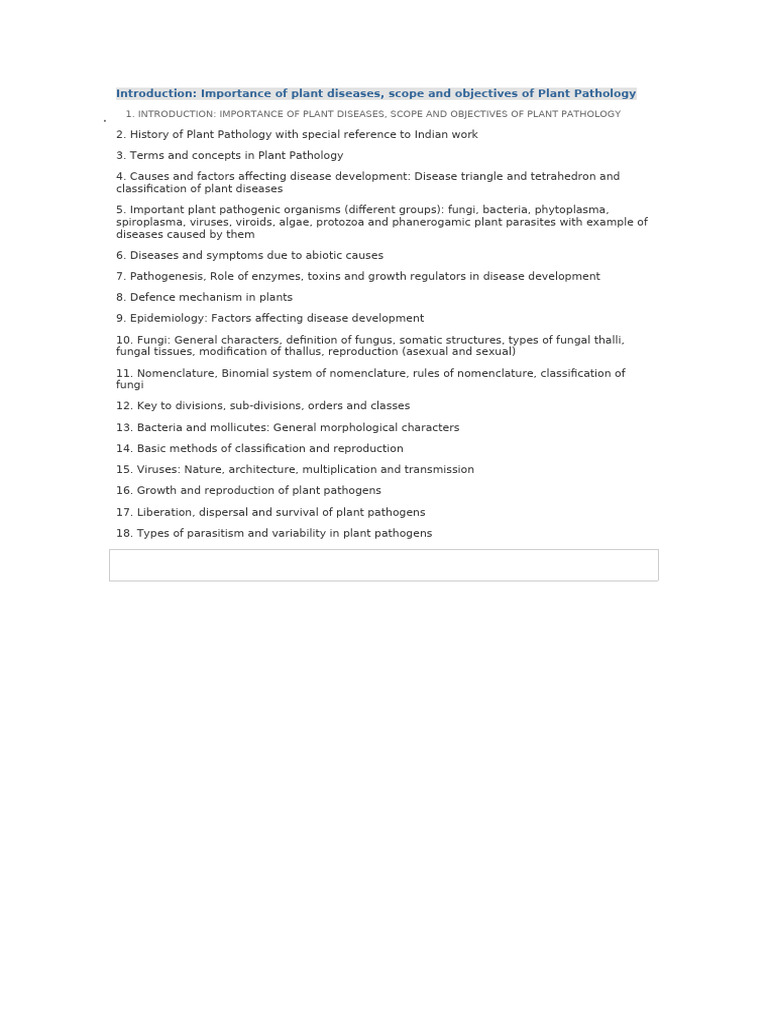 Introduction - Docx P PAT SYLLABUS | PDF