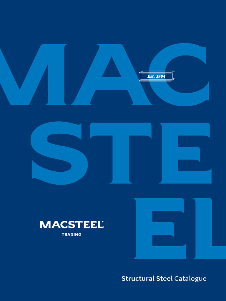 Macsteel Trading - Product Catalogue | PDF | Rolling (Metalworking)