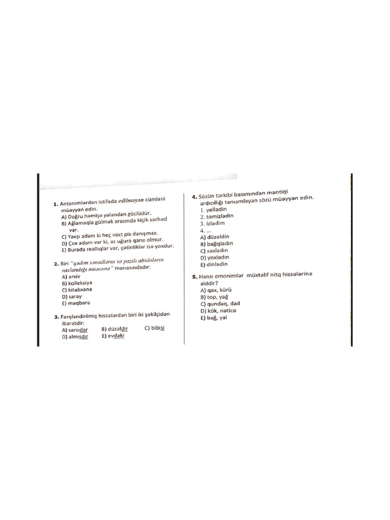 Otk 20 Sinaq - 2 | PDF