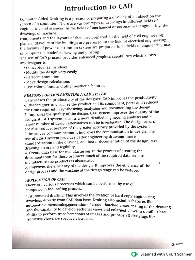 Auto CAD Experiment | PDF