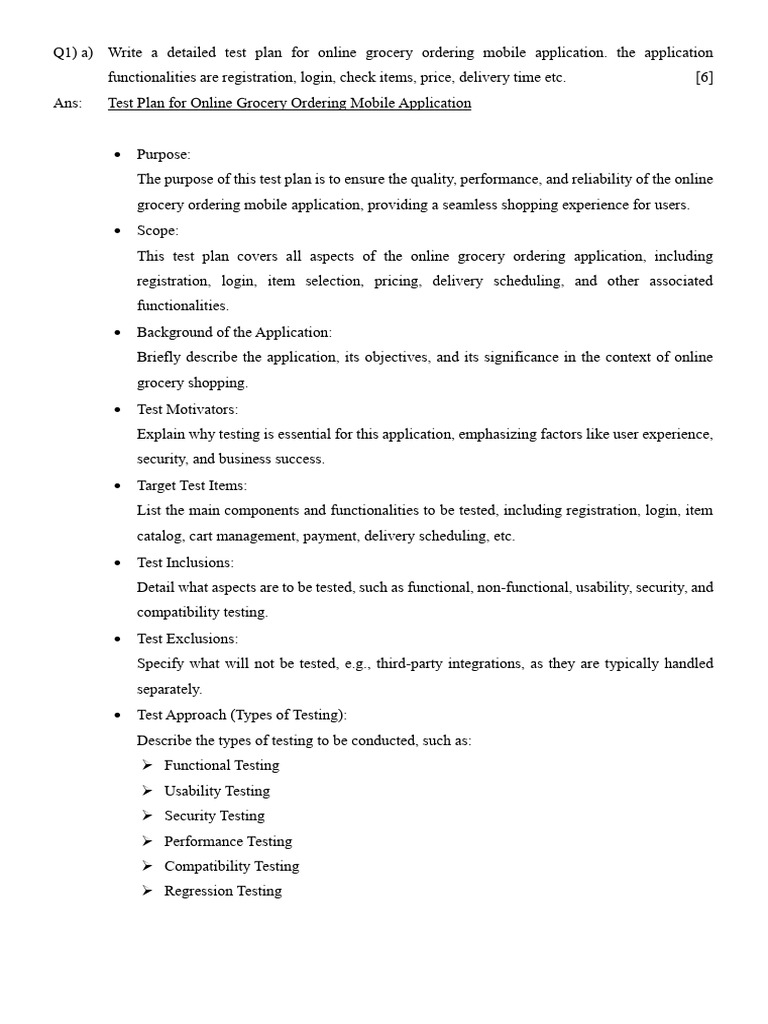 STQA SEM III SPPU MAR APR 2023 FINAL PDF-1 - Removed | PDF | Software ...