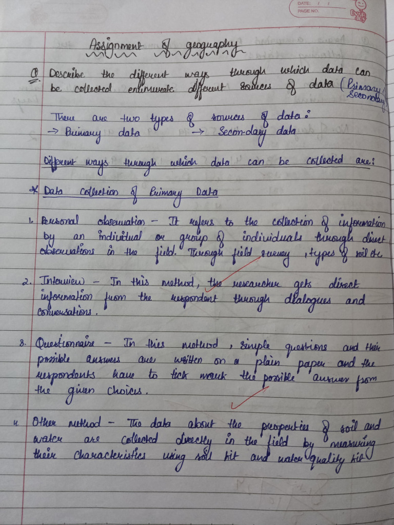 Geography Assignment | PDF