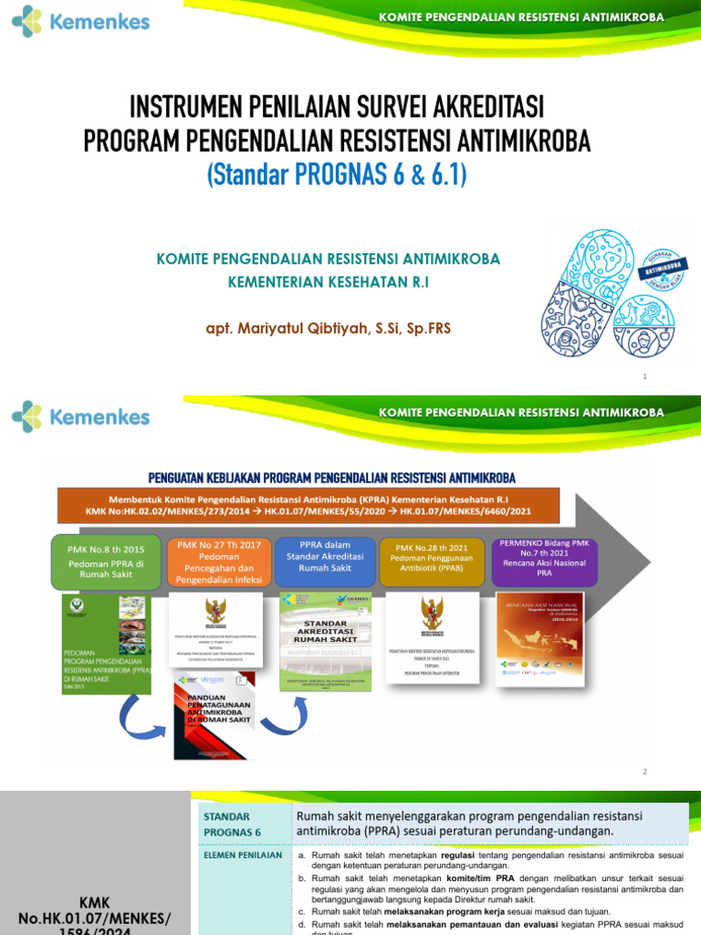 Instrumen Penilaian Survei Akreditasi Ppra - 070124 | PDF