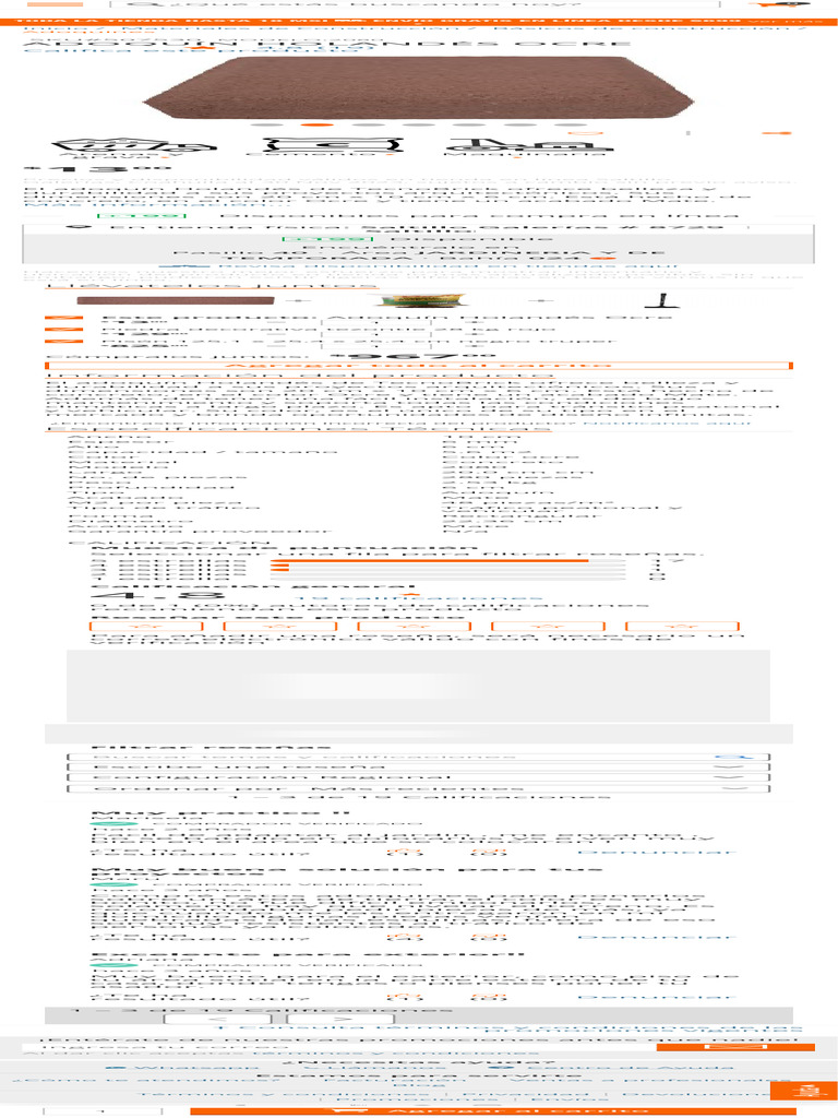 Adoquín Holandés Ocre The Home Depot México | PDF