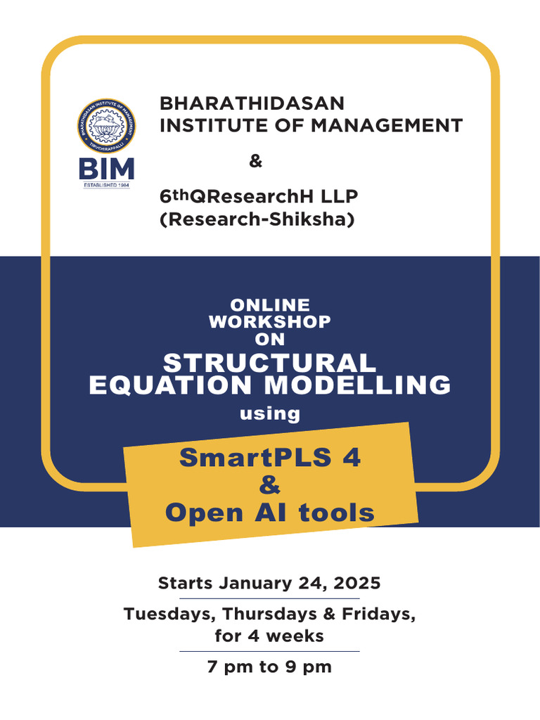 Structural Equation Modelling 8th Jan | PDF | Structural Equation ...