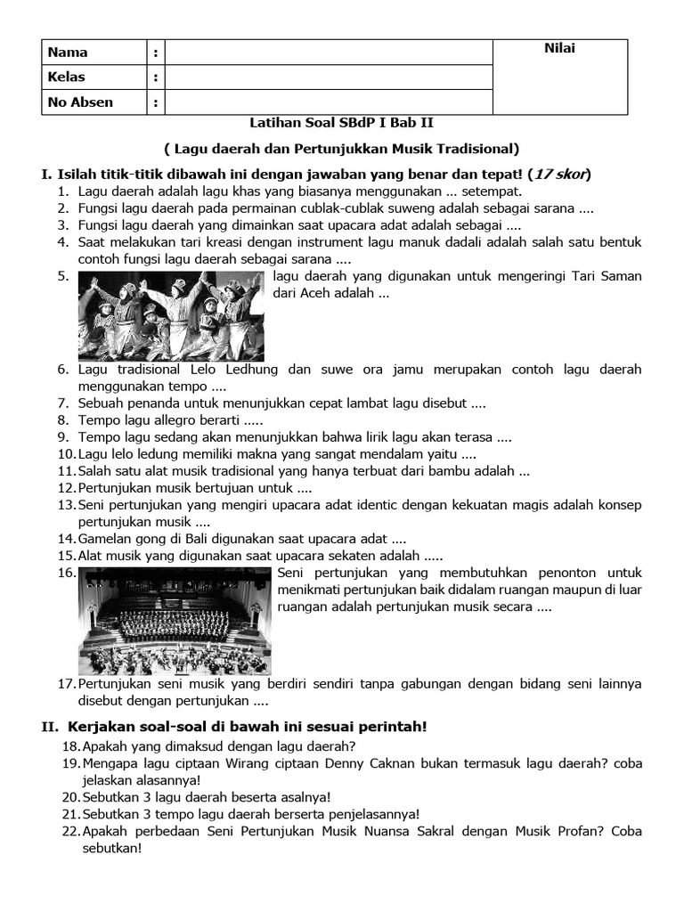 Latihan Soal Bab II Dan VI | PDF