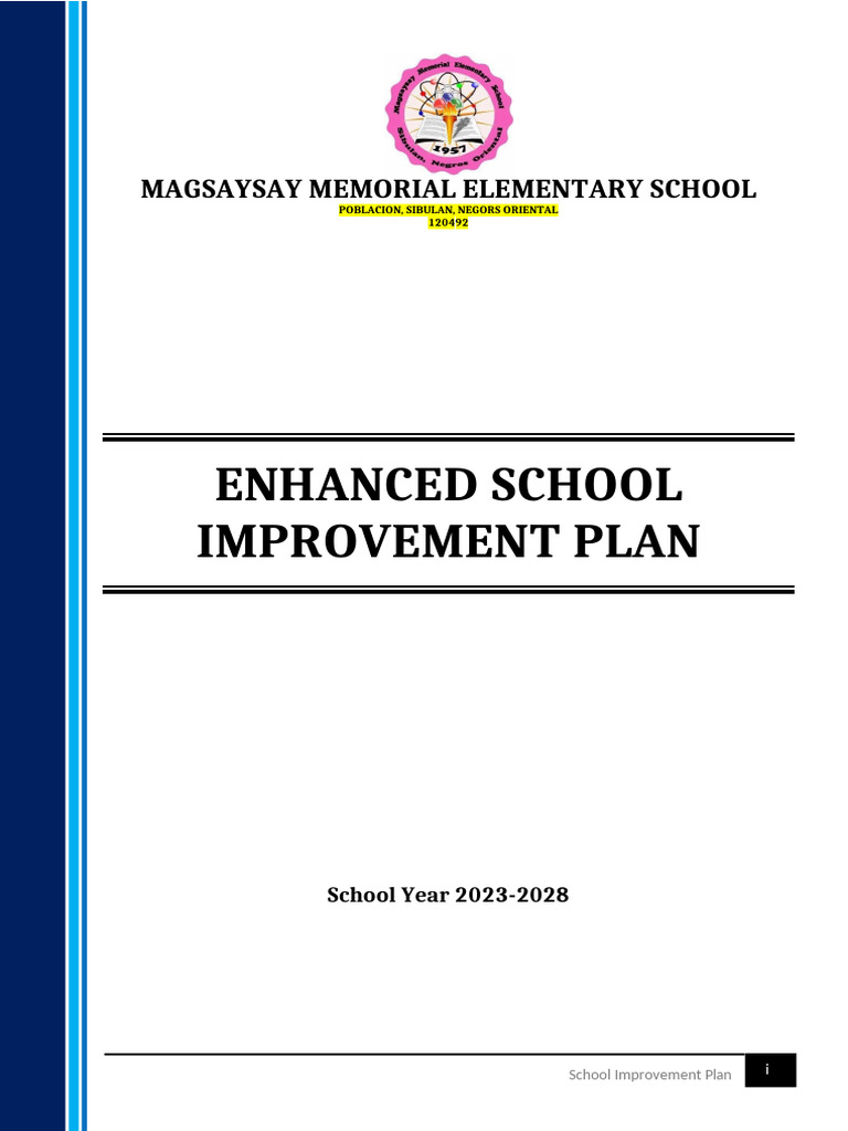 SIP-FORMAT-V.3 | PDF | Education Reform | Wash