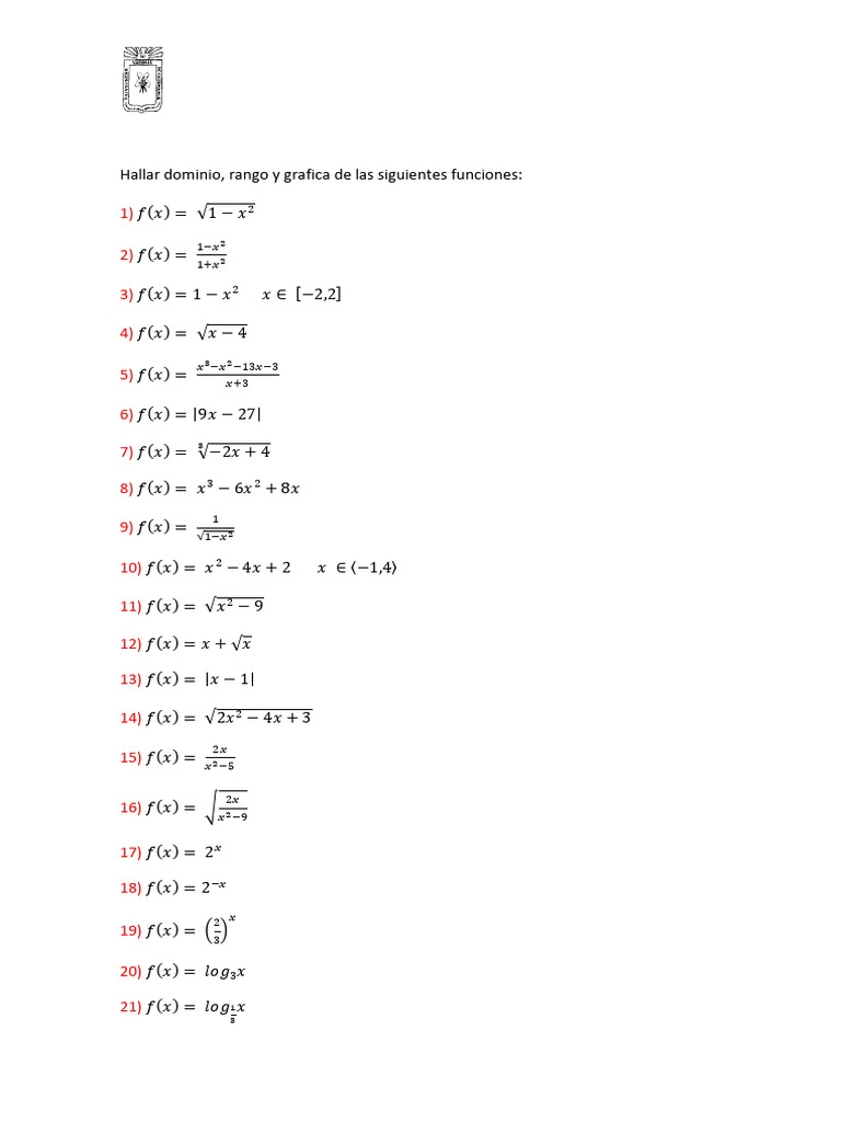 Tarea - Funciones | PDF