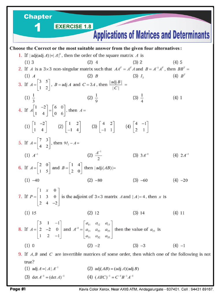 12 em One Mark | PDF
