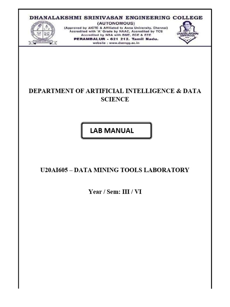 Lab Manual | PDF | Databases | Data Warehouse