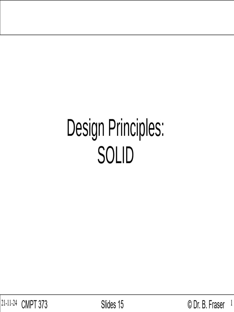 15-SOLID | PDF | Interface (Computing) | Inheritance (Object Oriented Programming)