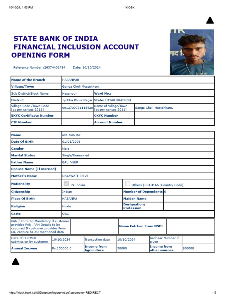 sanjay 2 | PDF | Overdraft