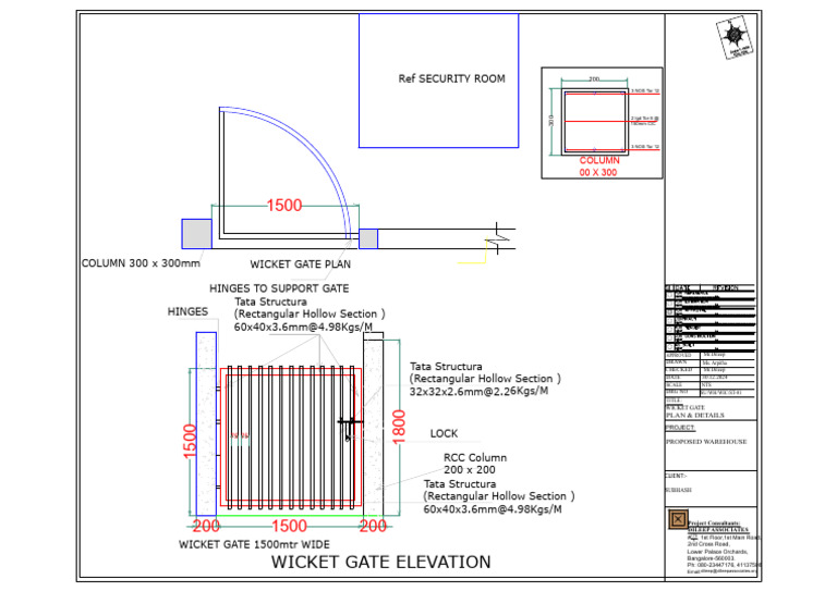 WICKET GATE DETAIL | PDF