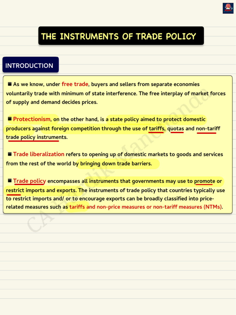 Chapter 9 ( Unit 2)-1 | PDF | Non Tariff Barriers To Trade | Dumping ... Chapter 9 ( Unit 2)-1 | PDF | Non Tariff Barriers To Trade | Dumping ...
