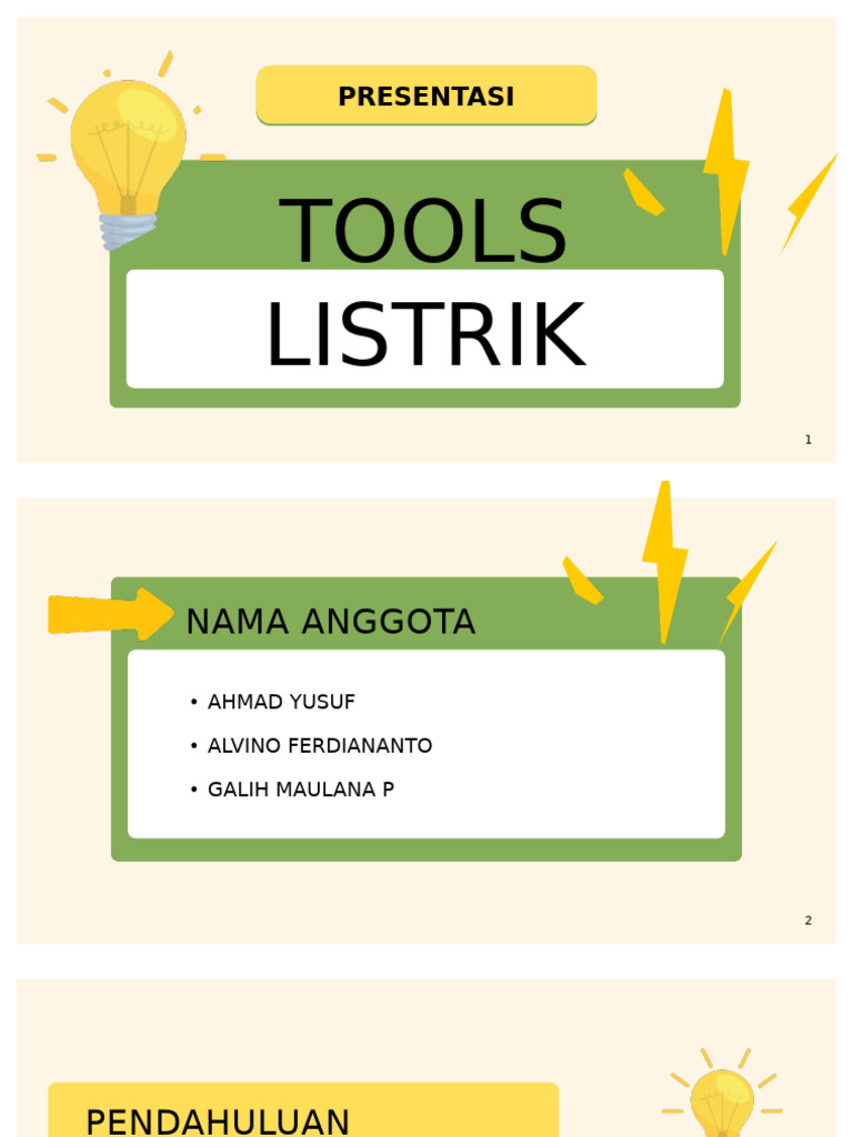 Tools Listrik - 20250107 - 113936 - 0000 | PDF