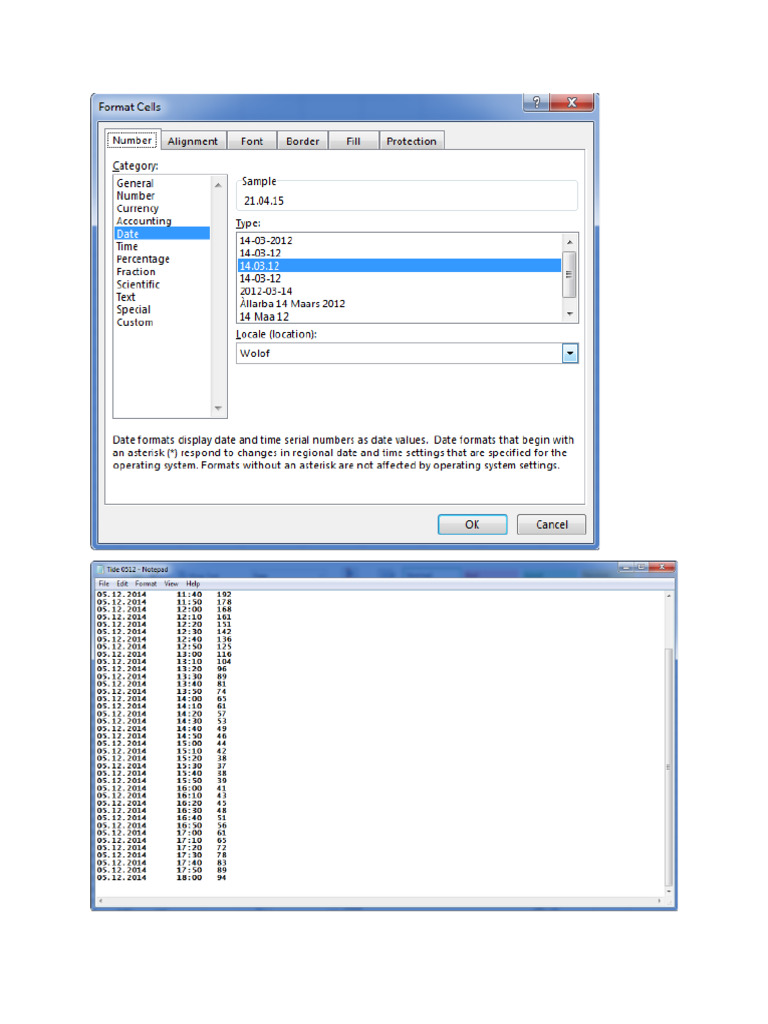 SBP Date Format | PDF