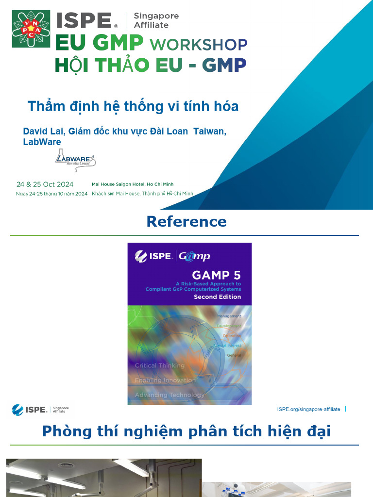 VN 24.10 1615 Computer System Validation - David Lai (LabWare) - VIE | PDF