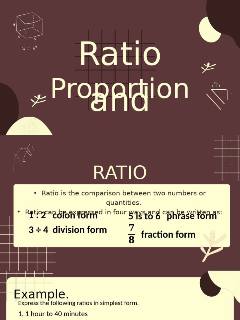Understanding Ratios and Proportions | PDF | Ratio | Numbers