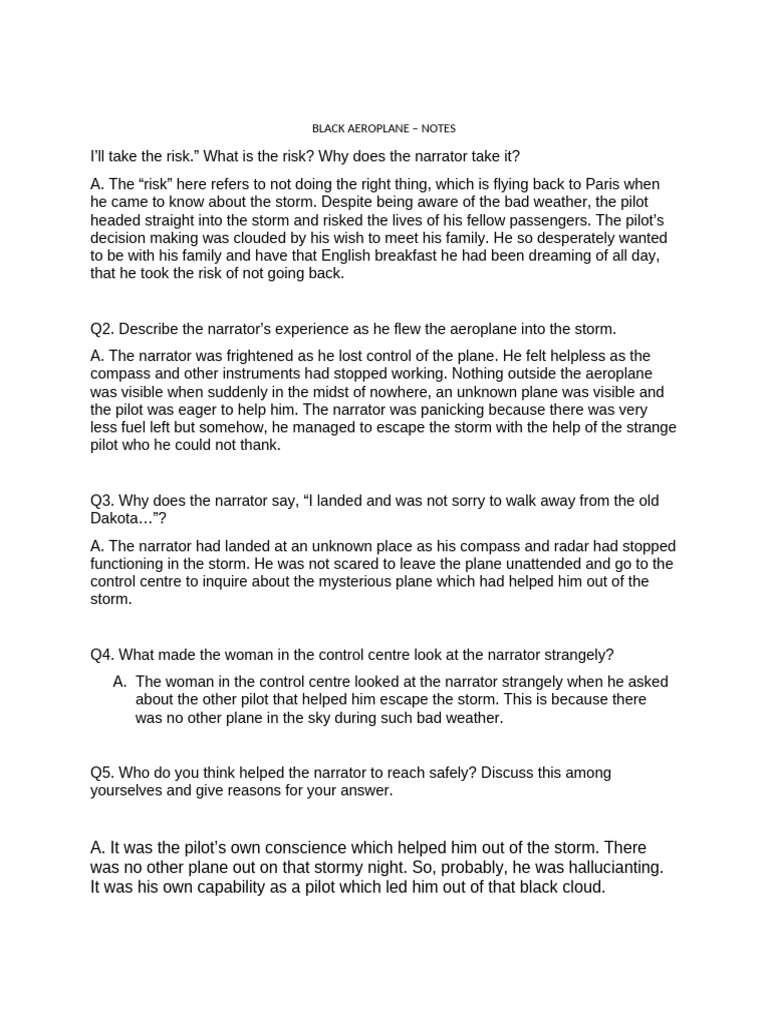 Aviation Mystery Analysis | PDF