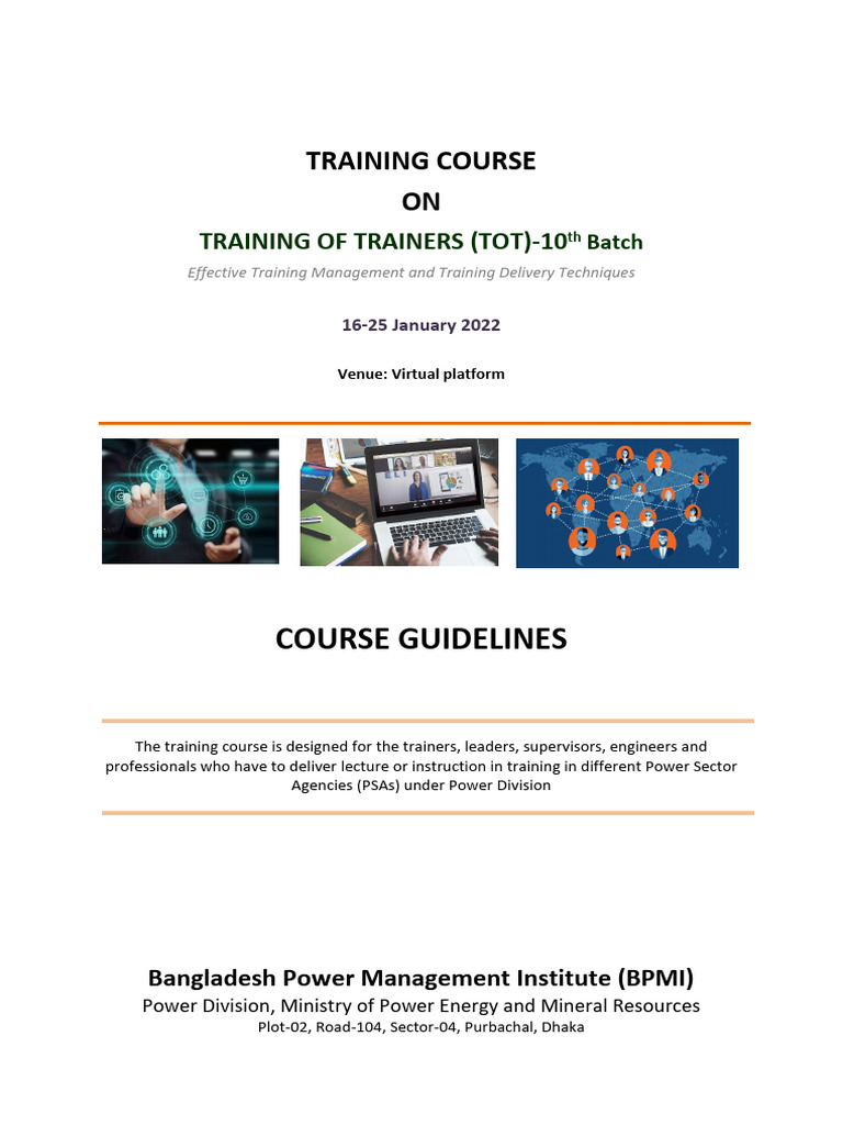 1. Course Guideline | PDF | Learning | Curriculum