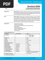 Weber 331 TX Repair Mortar Datasheet | PDF | Cement | Mortar (Masonry)