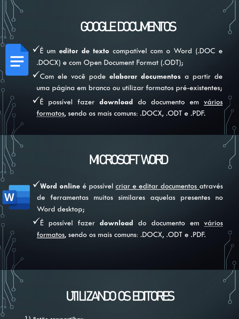 Informática Aplicada - Docs e Word | PDF